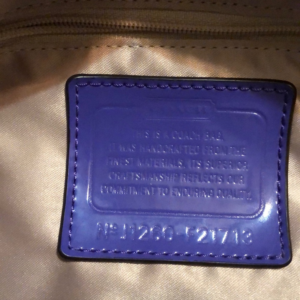 Coach Authentic Daisy Signature Fold Over - Gem
